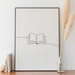 Minimalist Book Line Art, Digital Download, Books Outline Drawing ...