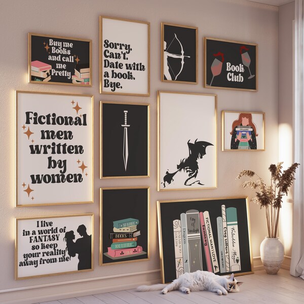 Literary Wall Art - Etsy