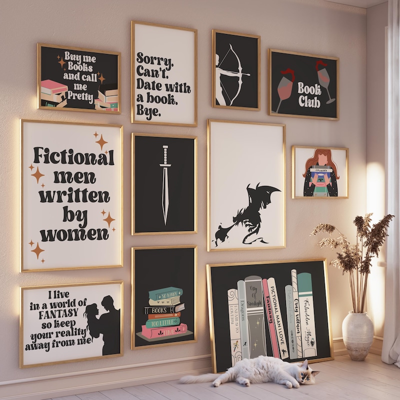 Literary Wall Art - Etsy