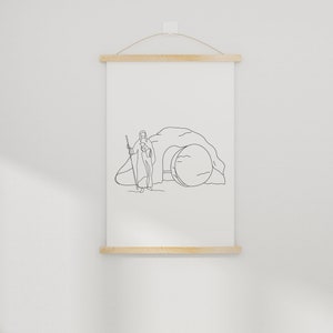 Minimalist Empty Tomb Line Art , Digital Download, Religious Print ...
