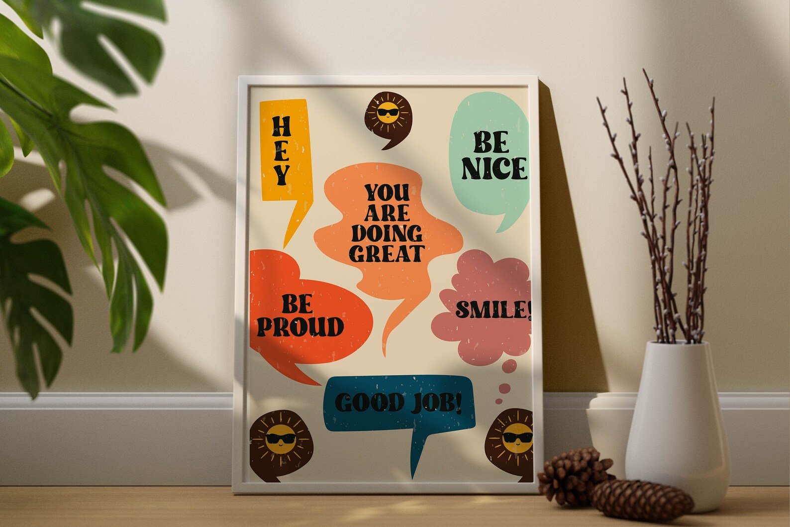 Fun Retro Speech Therapy Art, SLP Illustration Drawing, Office ...