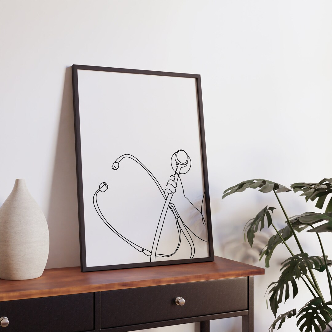 Minimalist Pediatric Line Art, Digital File, Medical Baby With ...