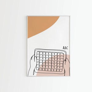 Minimalist Speech Therapy Line Art Gallery Set of 8 Drawings, Office ...