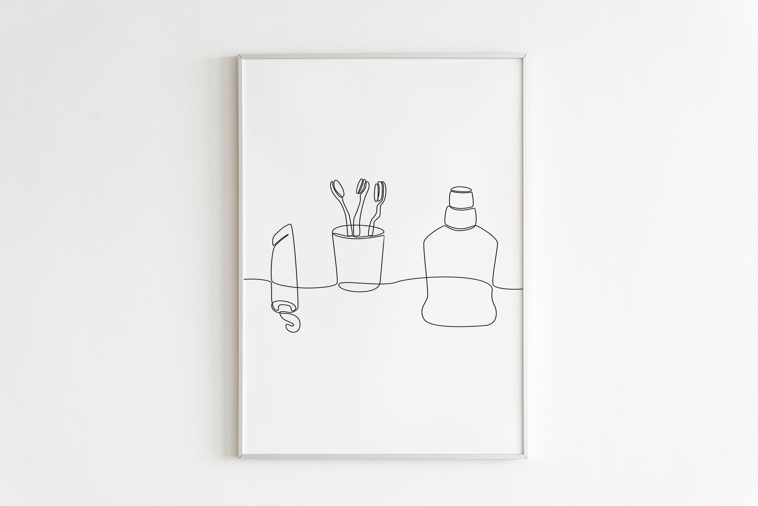 Minimalist Dentist Line Art Digital Download Tooth - Etsy