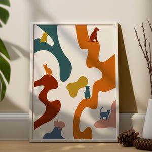 Retro Veterinarian Poster, Veterinary Drawing, VET Office Decoration ...