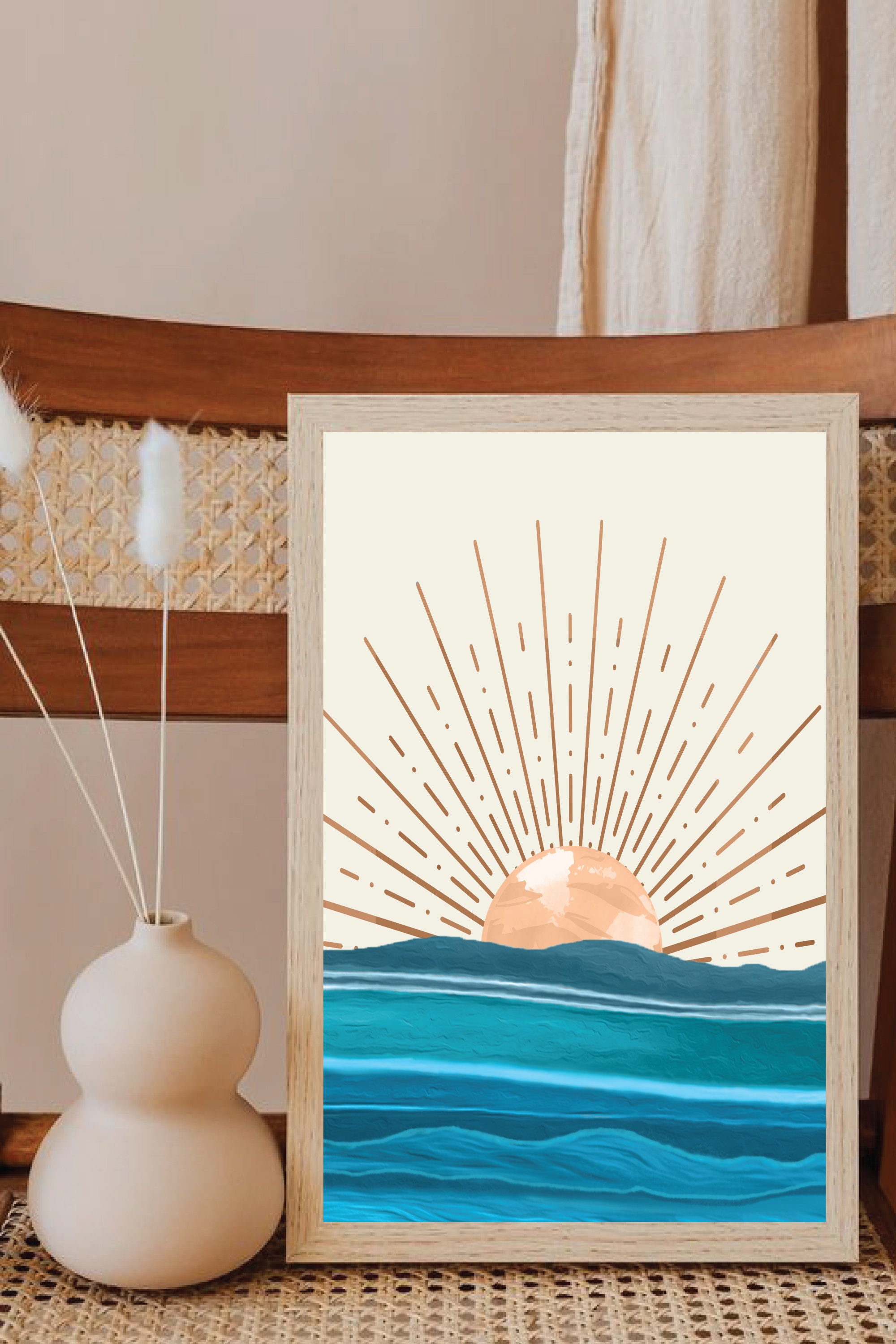 Sunrise wall art Sunrise wall decor Sunrise printable | Etsy