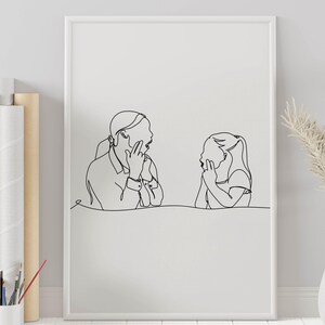 Minimalist Speech Therapy Line Art, SLP Drawings, Office Decoration ...