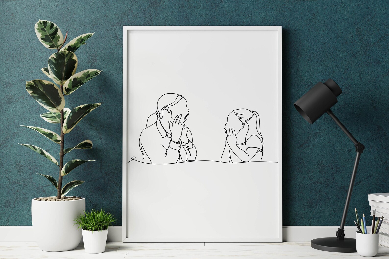 Minimalist Speech Therapy Line Art, SLP Drawings, Office Decoration ...