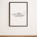 Minimalist Cornet Line Art, Digital Download, Wind Music Print, Musical ...