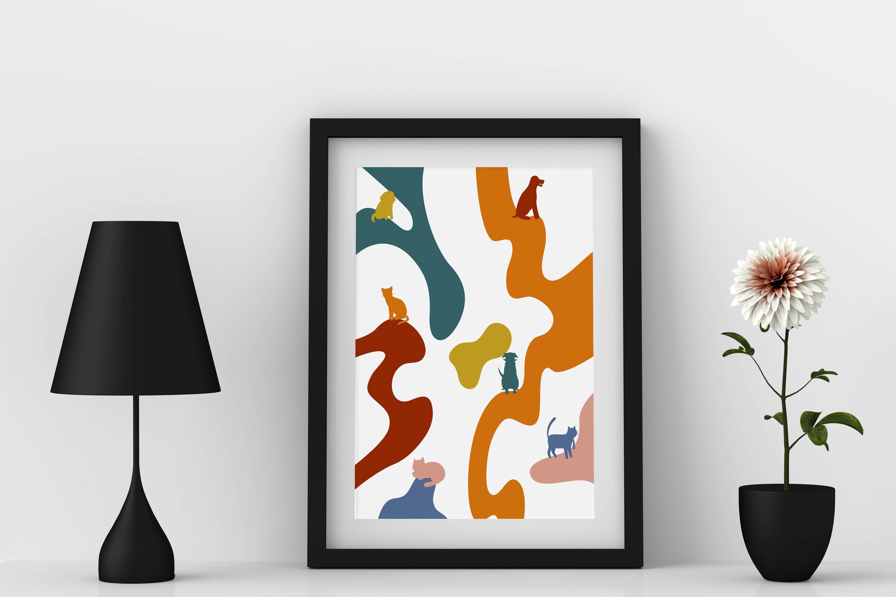 Retro Veterinarian Poster, Veterinary Drawing, VET Office Decoration ...