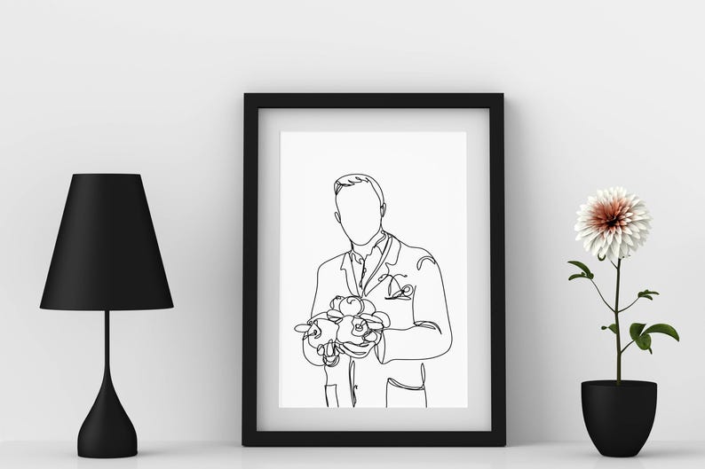 Nutritionist Set of 6 Drawing, Minimalist Line Art Print, Office Poster ...