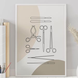 Veterinary Gallery Set of 11 Drawings, VET Office Decoration ...