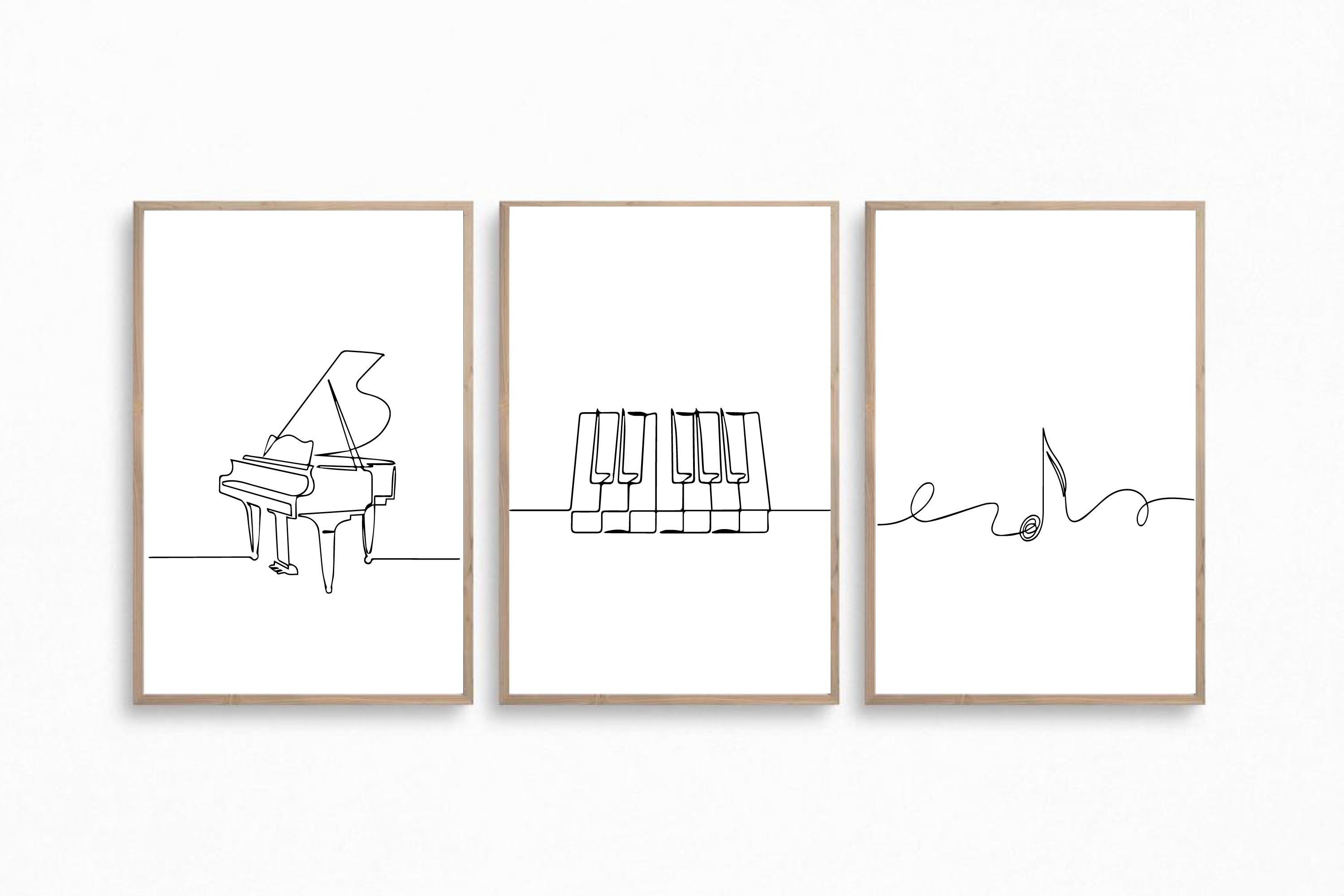 Minimalist Music Posters