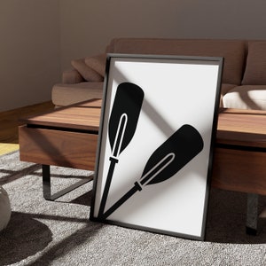 Rowing Gallery Set of 15 Drawings, Minimalist Art Print, Rower Poster ...