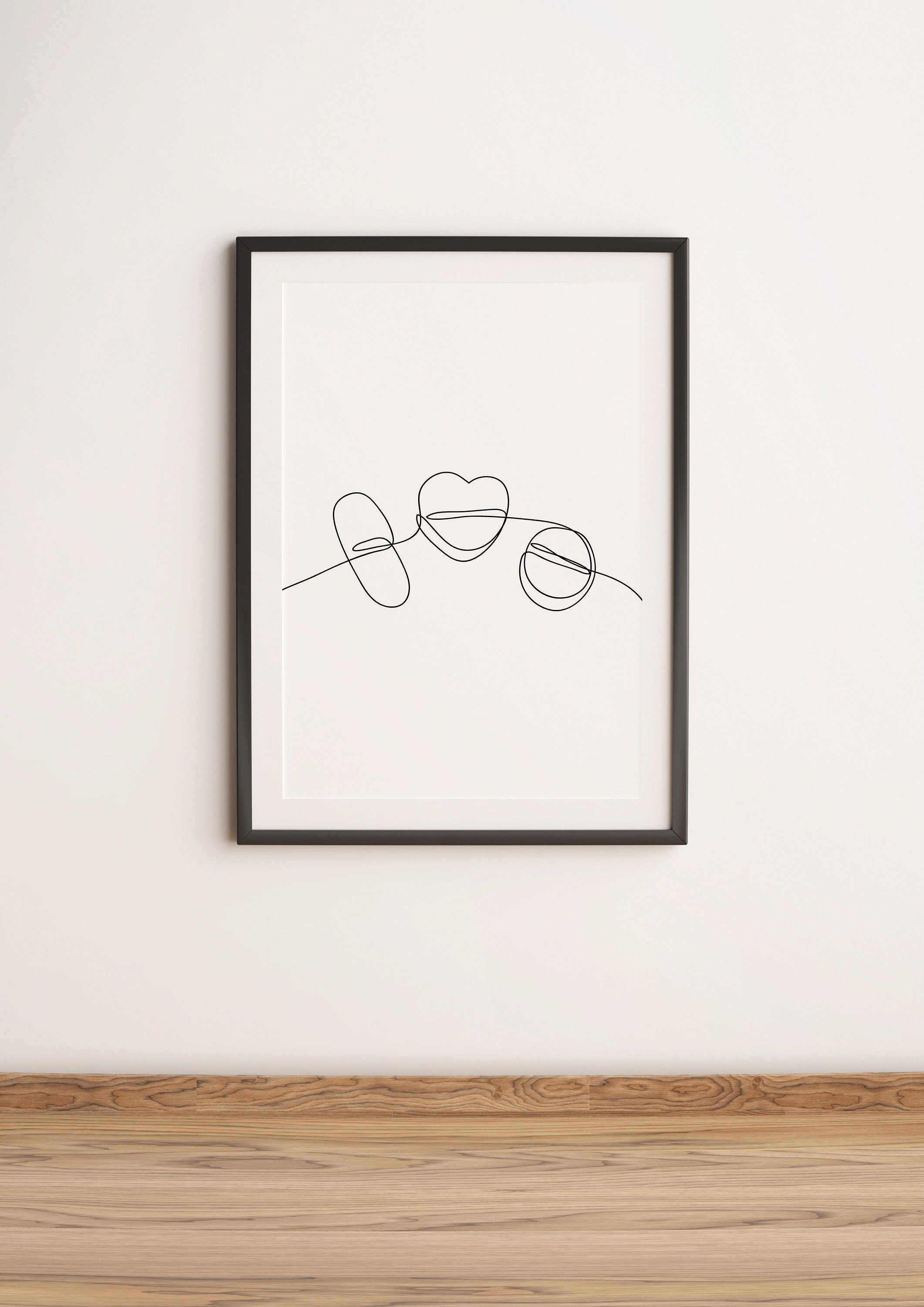 Minimalist Medicine Line Art, Digital Download, Nurse Print, Hospital ...