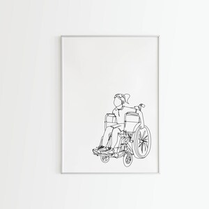 Minimalist Pediatric Line Art, Digital File, Medical Artwork Print ...