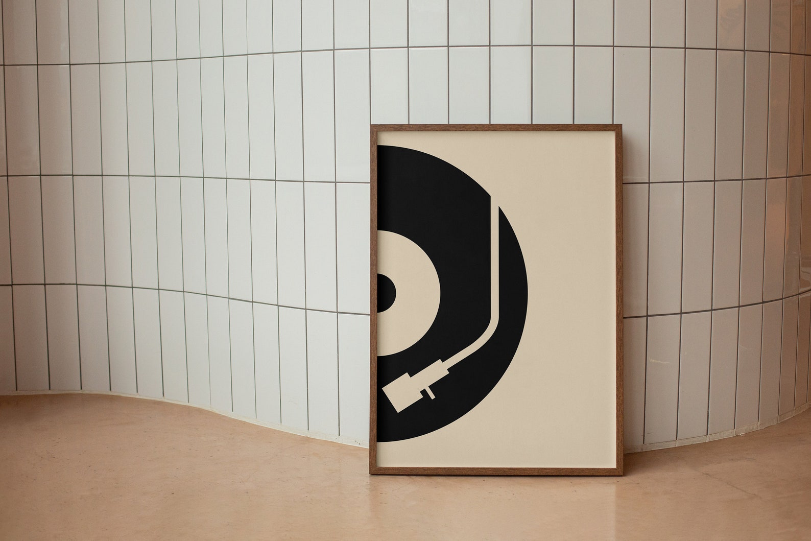 Retro Music Wall Art, Groovy Print, Cute Bedroom, Digital File, Vinyl ...