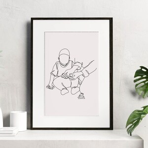 Minimalist Pediatric Line Art, Digital Download, Medical Artwork ...