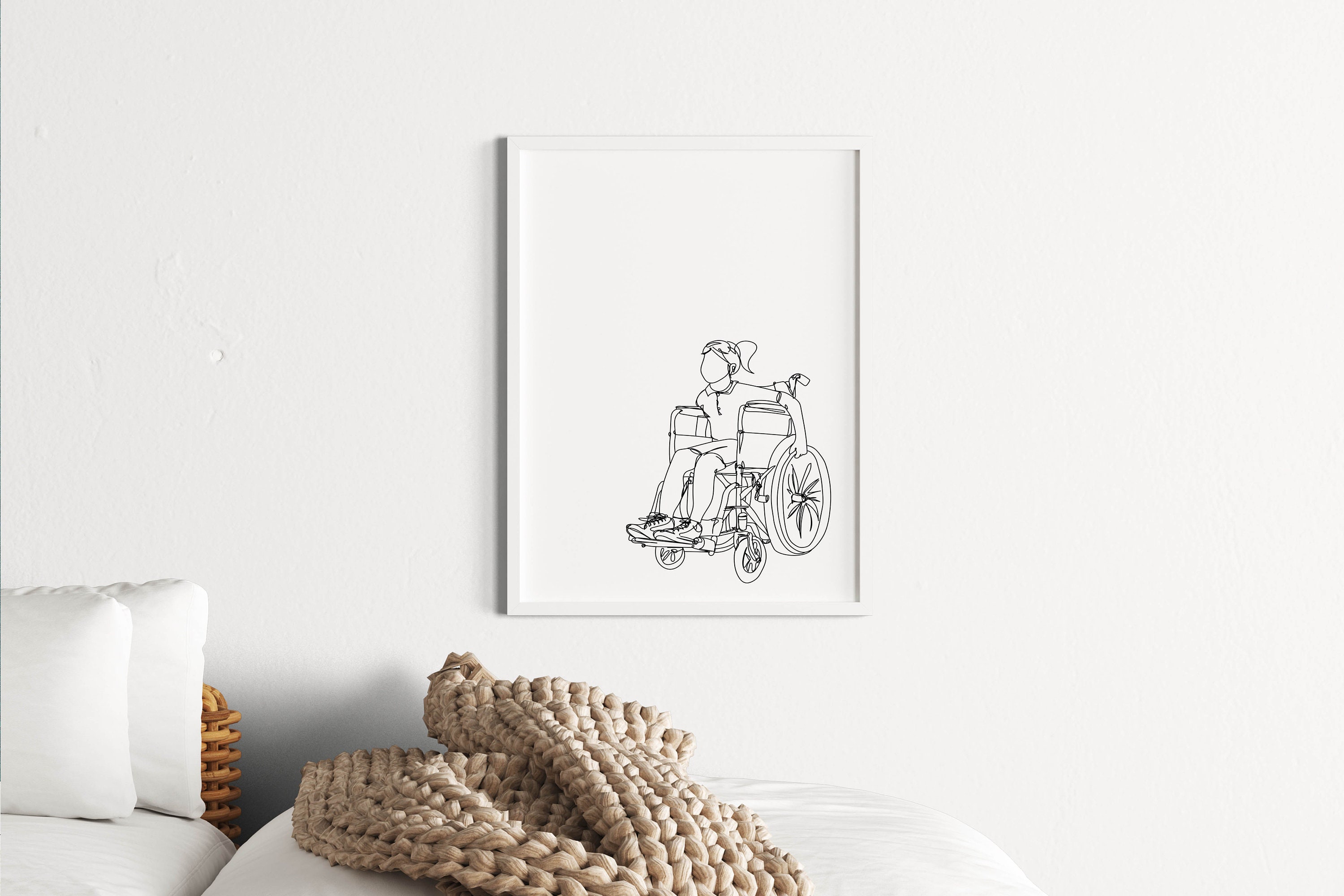 Minimalist Pediatric Line Art, Digital File, Medical Artwork Print ...