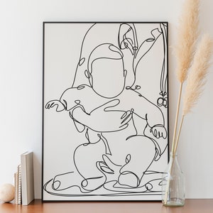 Pediatric Gallery Set 18 Drawing, Doctor Pediatrician Decor, Minimalist ...