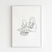 Minimalist Pediatric Line Art, Digital Download, Medical Artwork ...