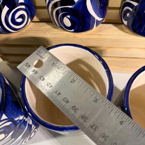 Mexico Blue Flower Talavera. Blue Talavera Mexican Tumblers Cups Set ...