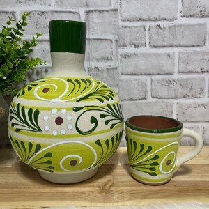 Authentic Hand Crafted Ceramic/terracotta Water Jug/ Botellon - Etsy