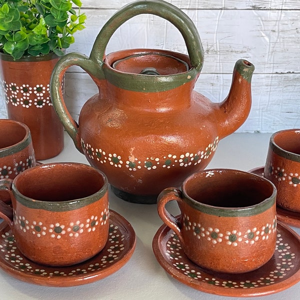 Mexican Tea Set - Etsy