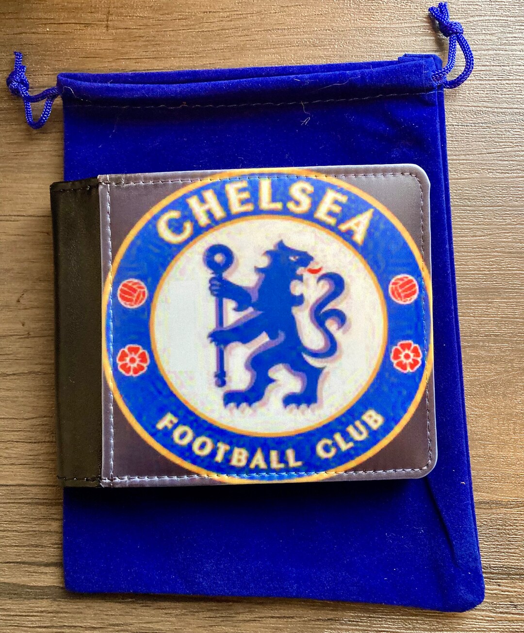 Chelsea Themed Football Wallet. Mens/ Boys Gift Unofficial - Etsy