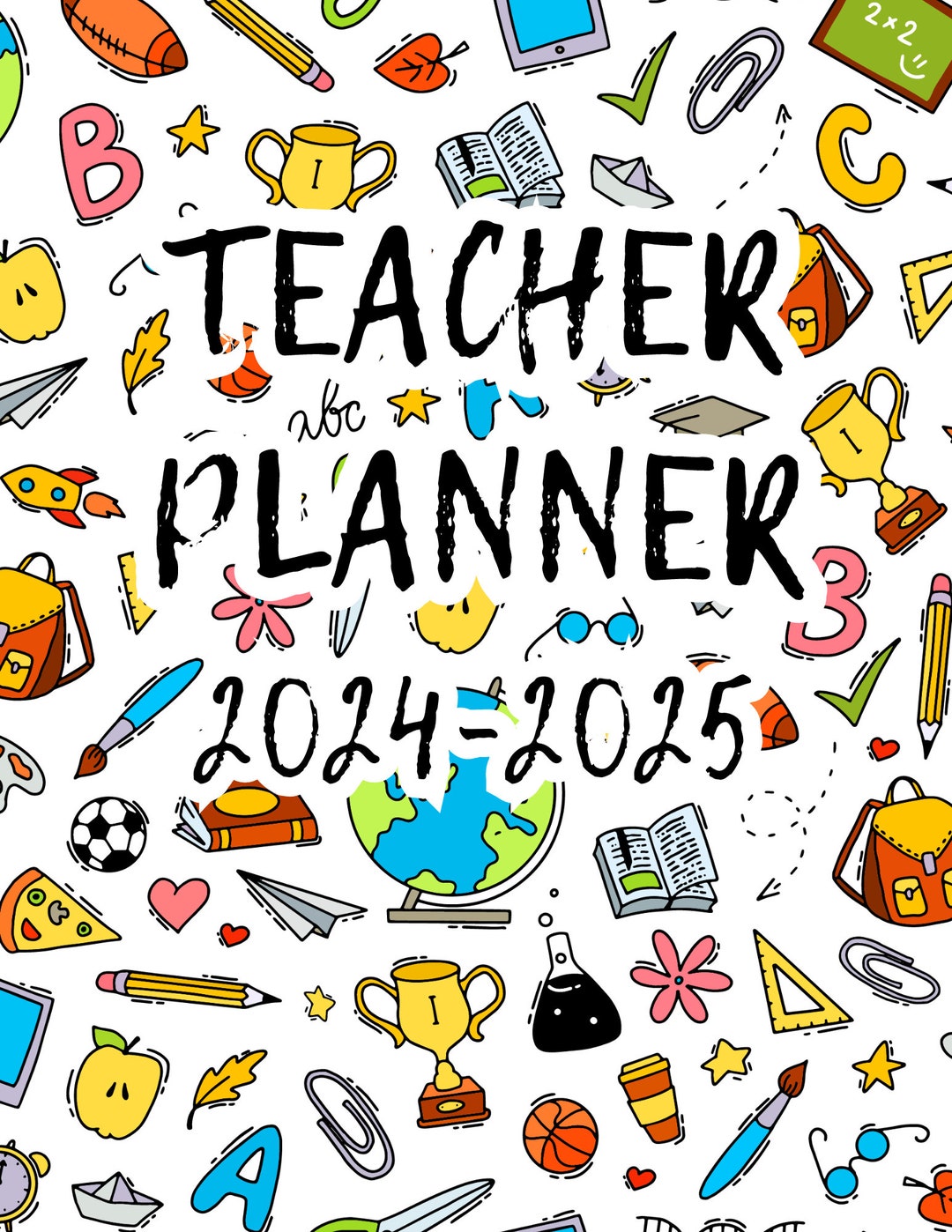 Teacher Planner 2024-2025 - Etsy