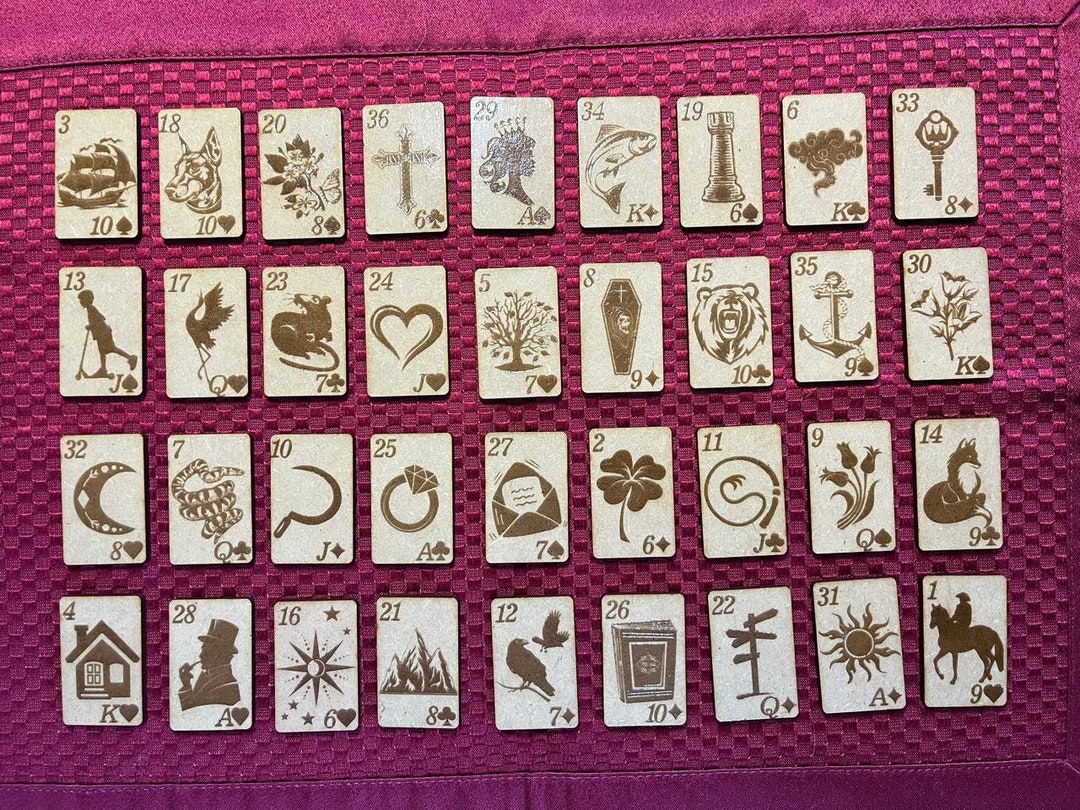 Grand Tableau Lenormand Reading - Etsy