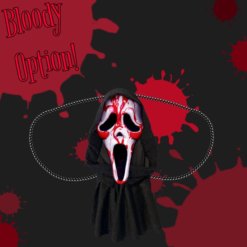 Scream Ghostface Backpack Purse - Etsy