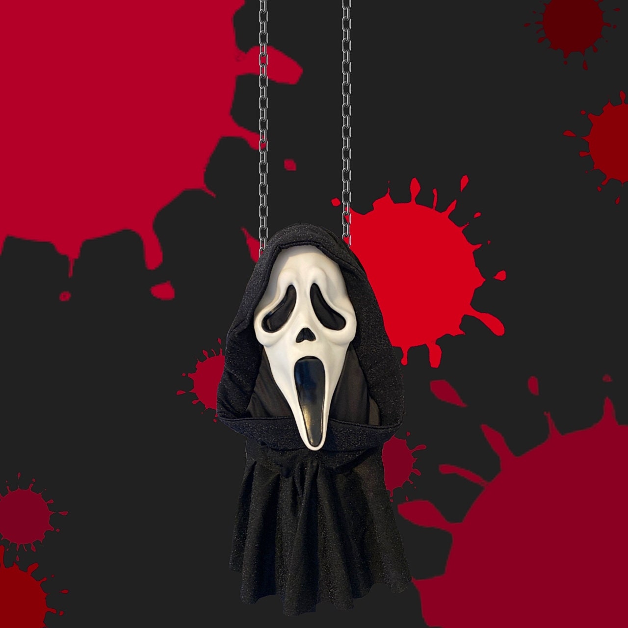 Made to Order. Scream Ghostface Cross Body Head Purse - Etsy