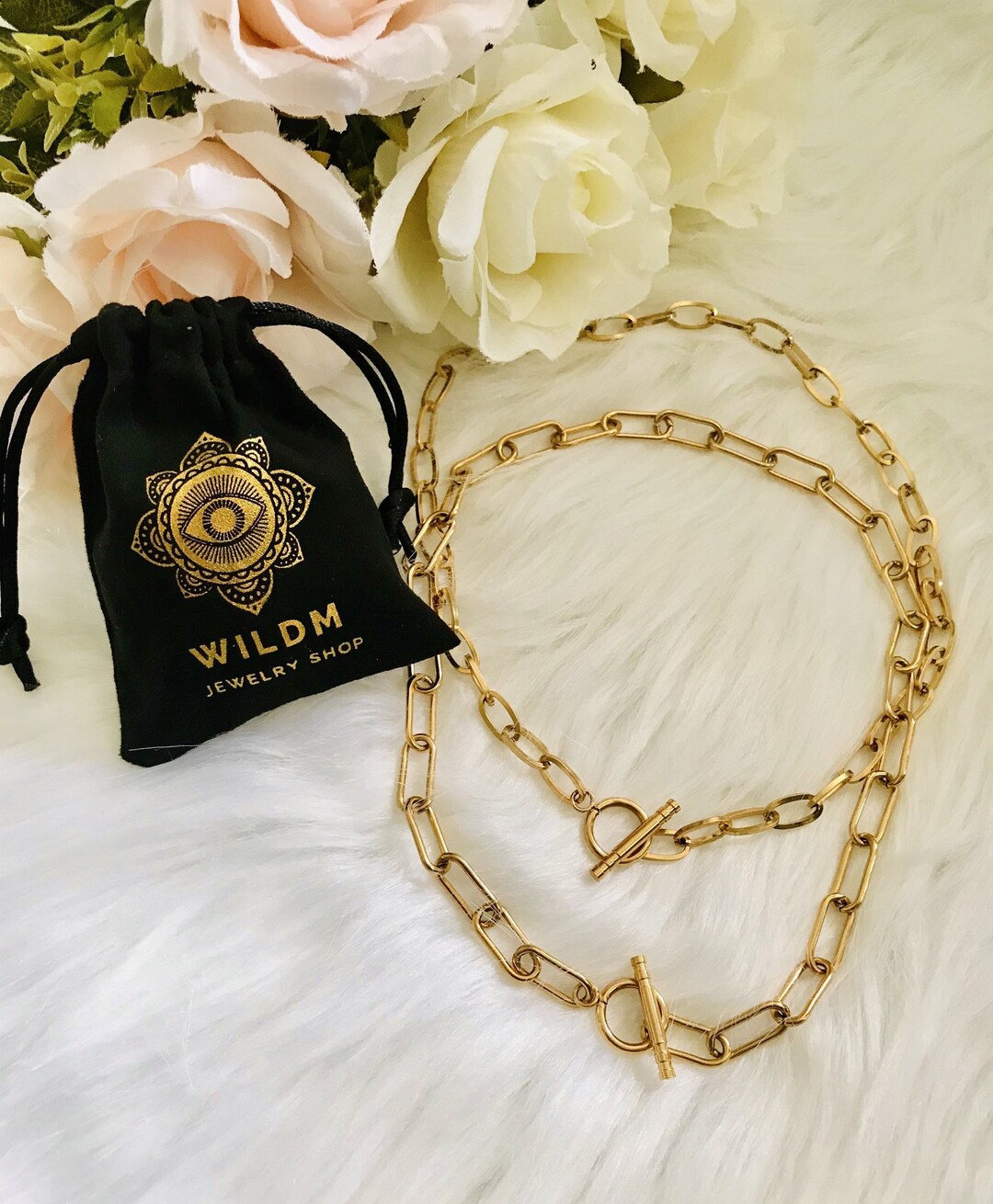 Link Chain Collar, Chain, Toggle Collar, Stainless Steel Chain Collar ...