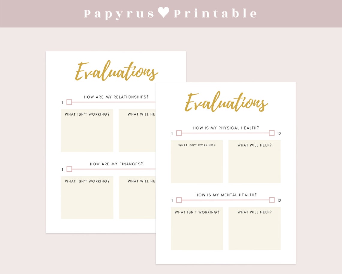 New Years Resolution Kit New Years Journal New Years | Etsy