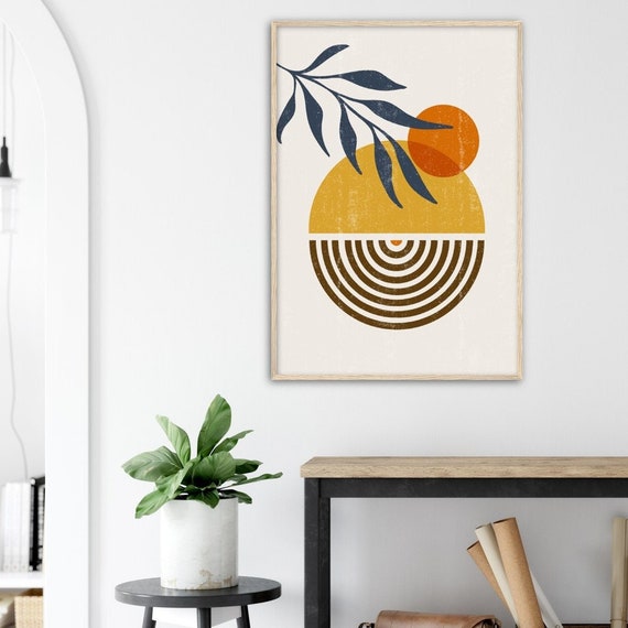 Boho Skandi Poster Premium Poster Made of Matt Paper With - Etsy Ireland