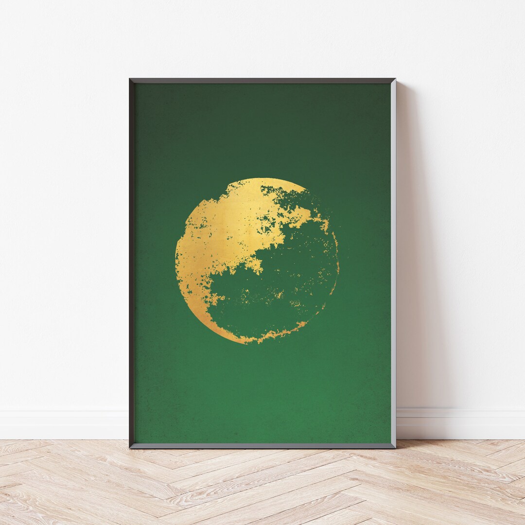 Poster Golden Sun Poster Trendy Poster Vintage Retro - Etsy