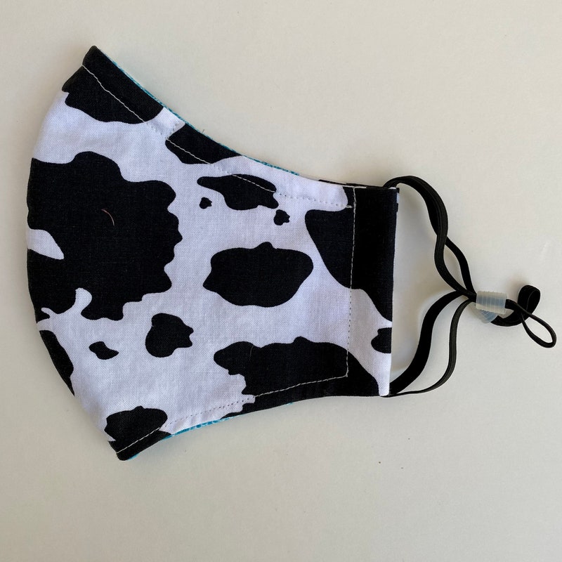 Cow Face Mask - Etsy
