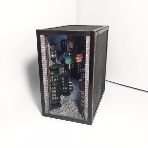 Bookshelf Insert Diagon Alley - Etsy