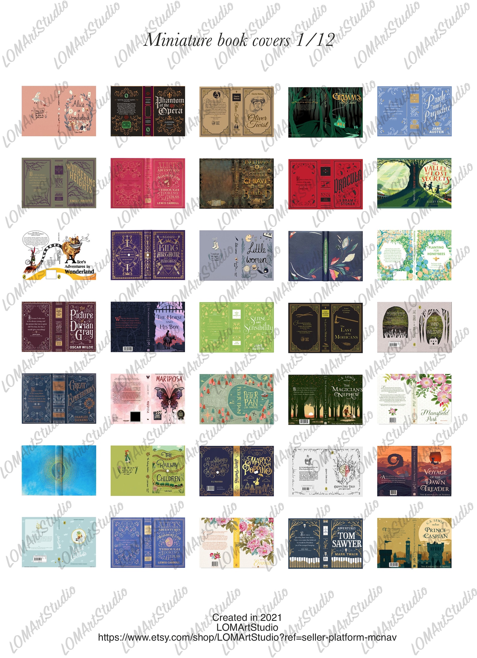 Downloadable Vintage 35 Book Covers Set. Antique Printable - Etsy