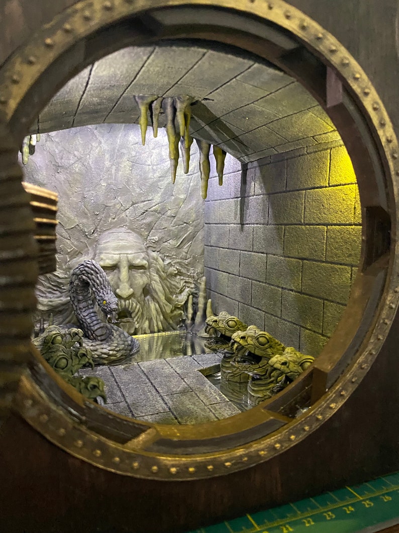 Booknook Chamber of Secrets Magic Book Nook Library Decor - Etsy Canada