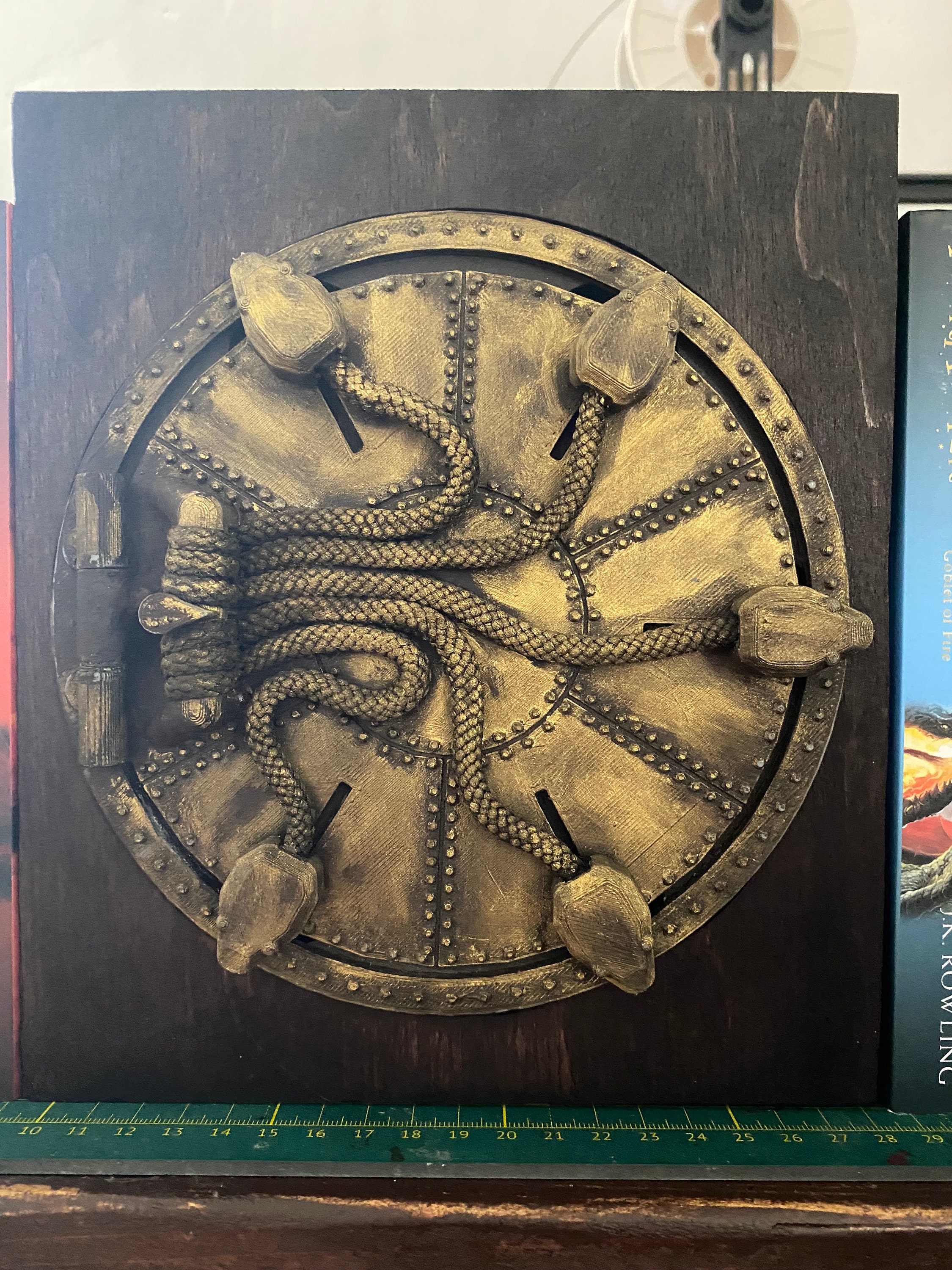 Booknook Chamber of Secrets Magic Book Nook Library Decor Miniature ...