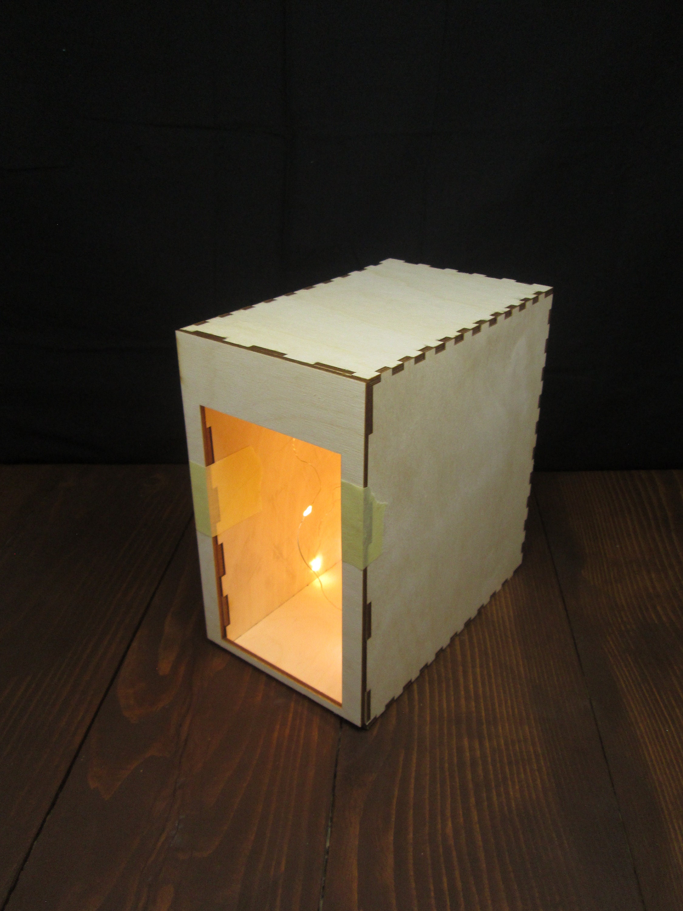 Book Nook Box With Double Wall, Digital Download DFX DIY, Laser Cutting ...