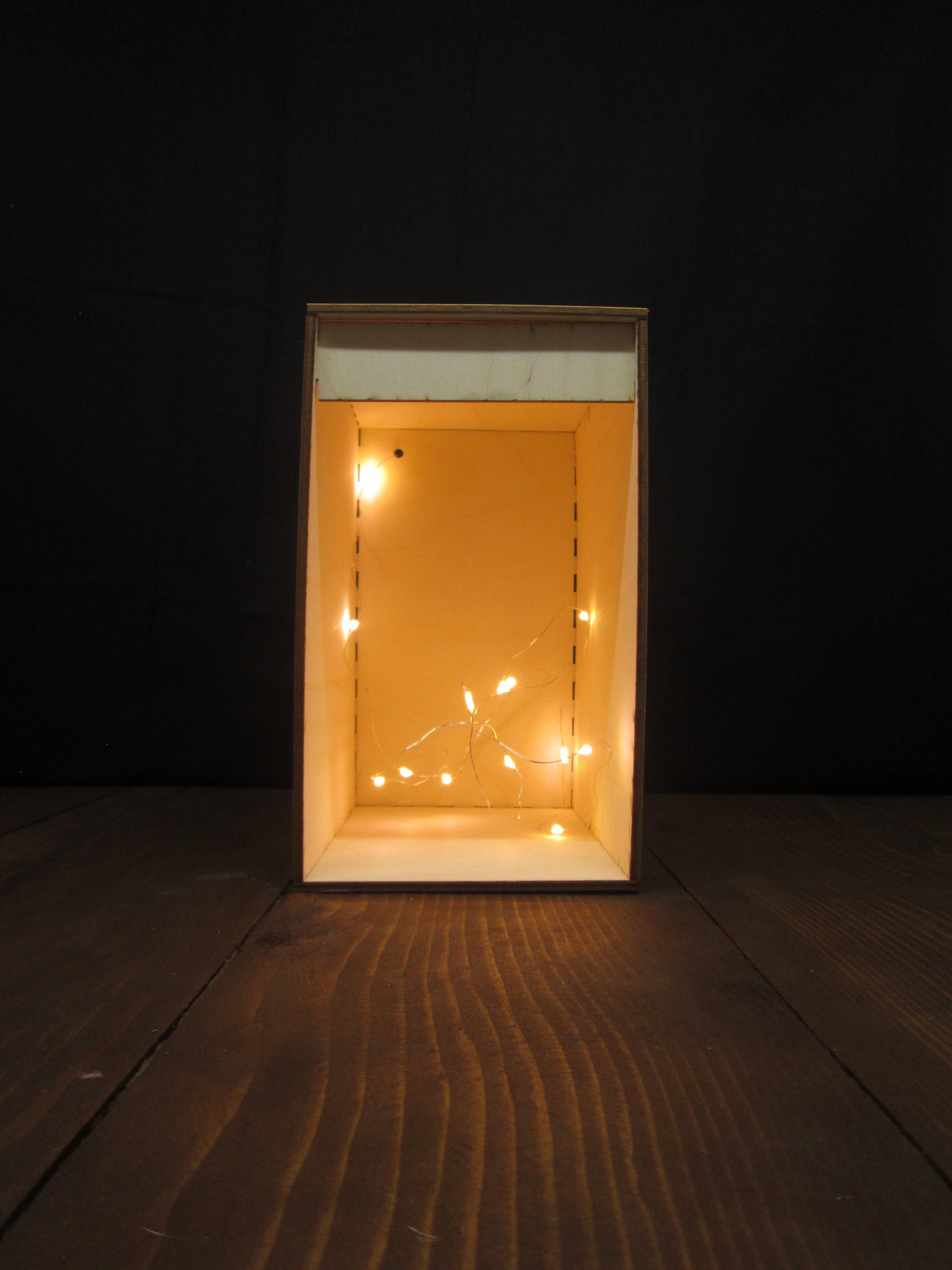Book Nook Box With Partition, Digital Download DFX DIY, Laser Cutting ...