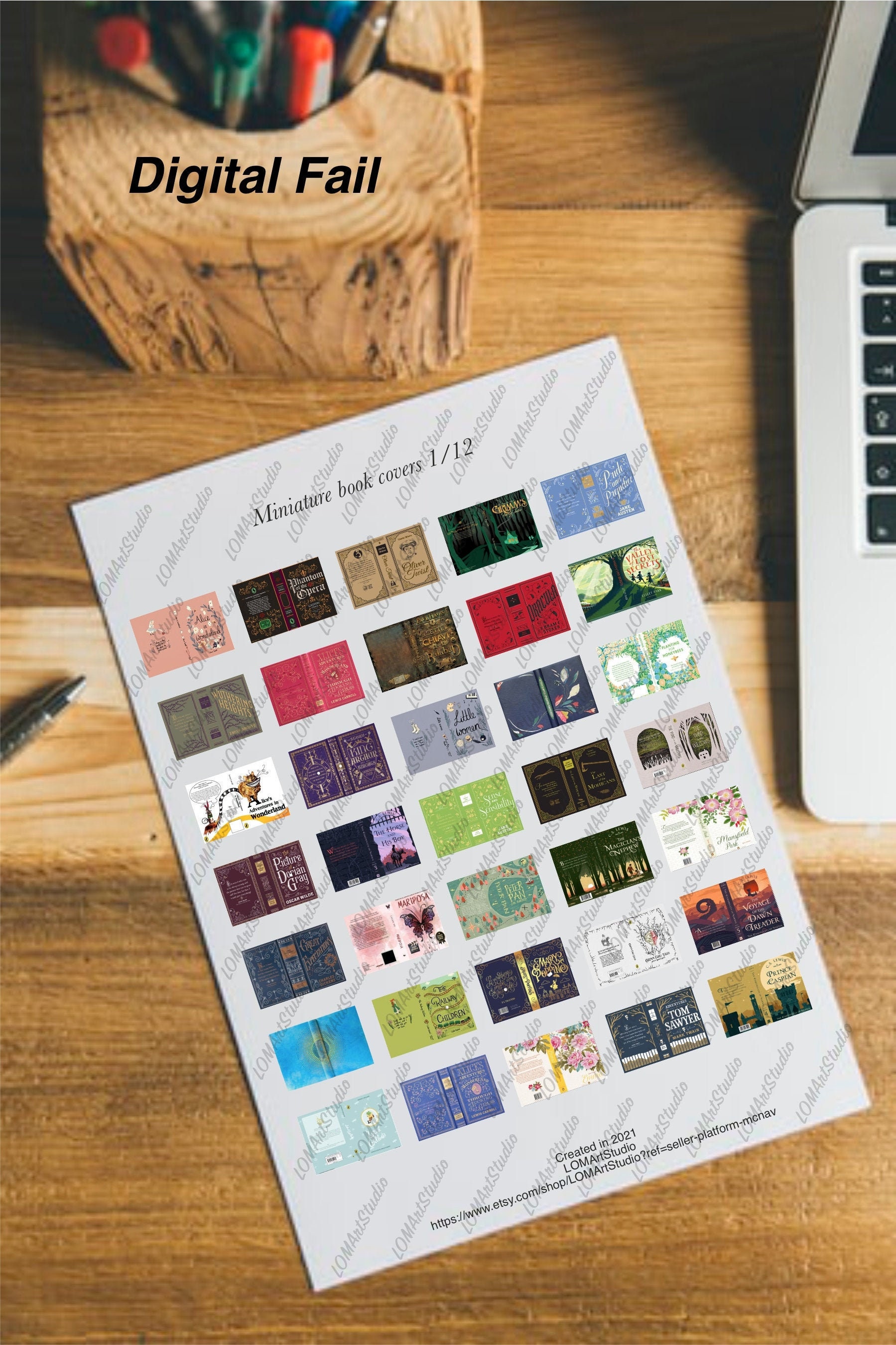 Downloadable Vintage 35 Book Covers Set. Antique Printable - Etsy