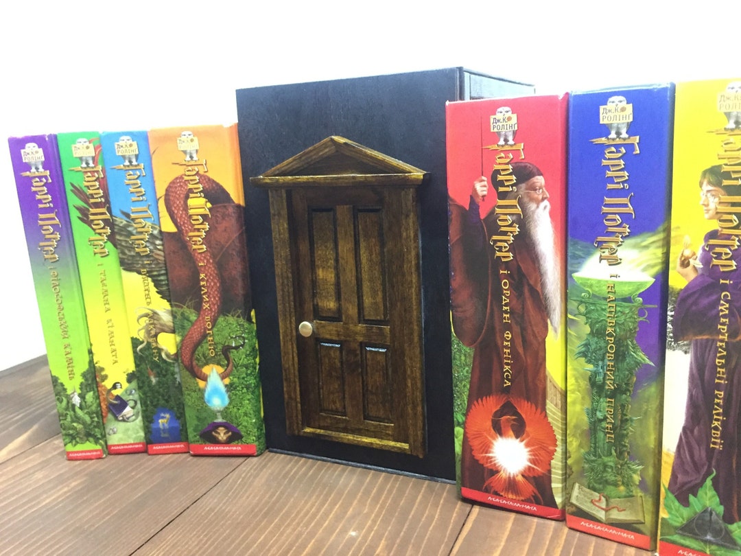 Book Nook Shelf Insert With Door Magic Alley Miniature Street Miniature ...
