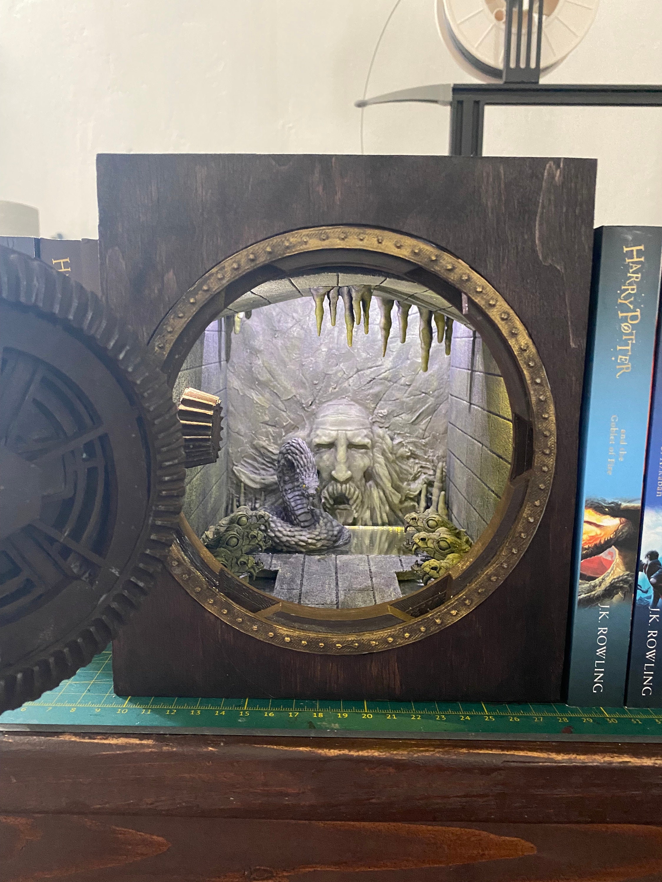 Booknook Chamber of Secrets Magic Book Nook Library Decor - Etsy Canada