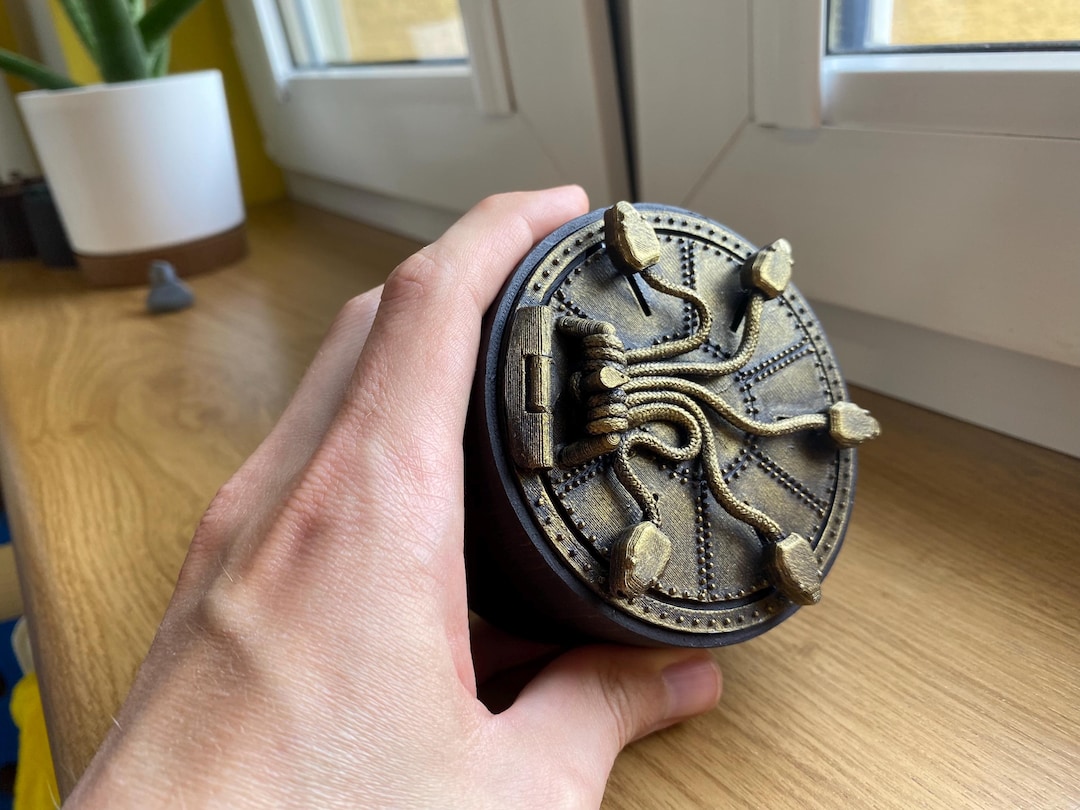 Magic Ring Box, Wedding Ring Box, Double Slots, Unique Engagement Ring ...