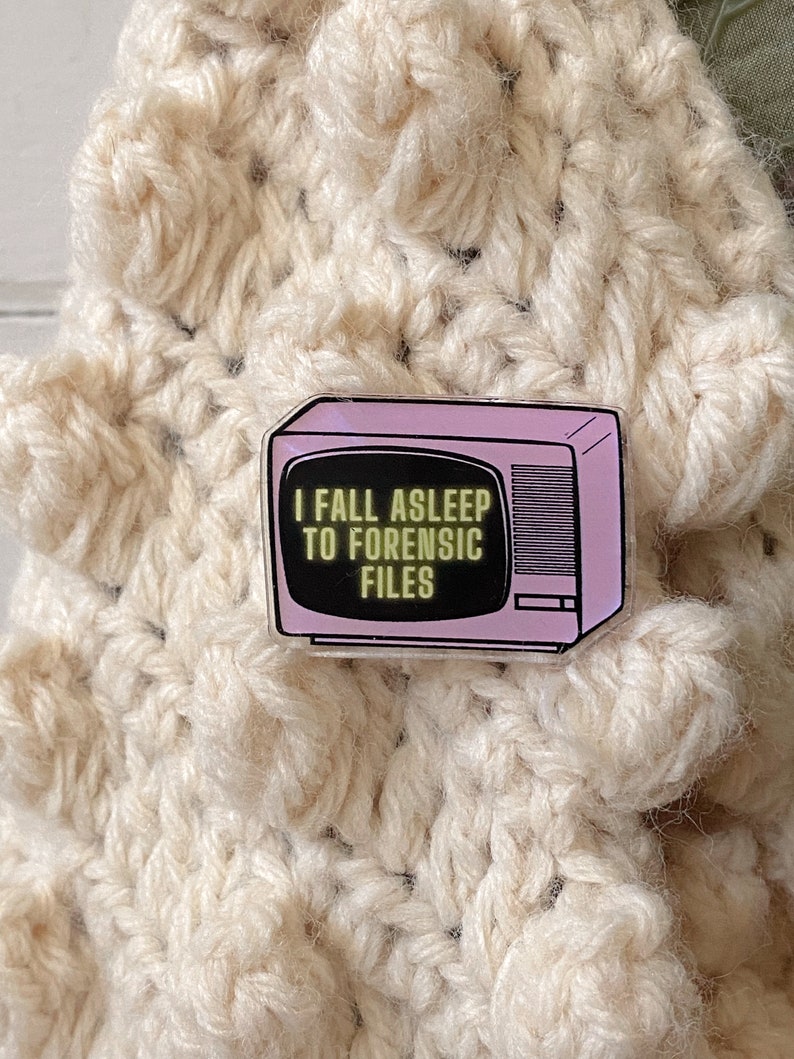 Crime Junkie True Crime Aesthetic Enamel Pin True Crime Gifts | Etsy