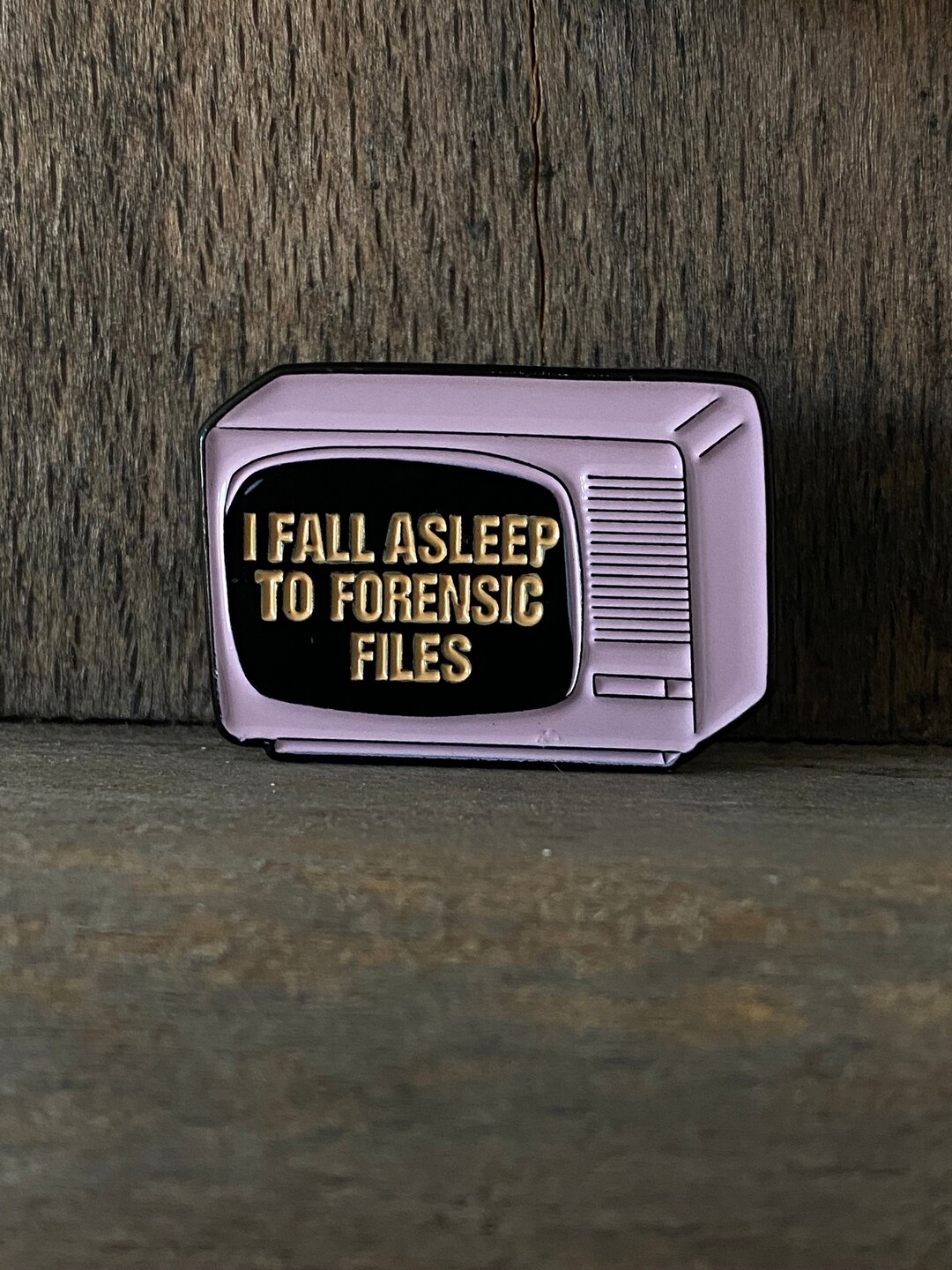 Crime Junkie True Crime Aesthetic Enamel Pin True Crime Gifts Horror ...